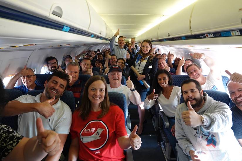 In Pictures: American Airlines' Final McDonnell Douglas MD-80 Flight