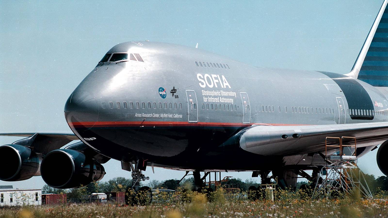 NASA Boeing 747 Damaged By Severe Weather In New Zealand