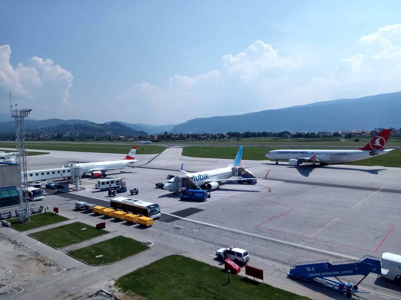 Sarajevo Airport Map Bosnia And Herzegovina Aviation News : Sarajevo