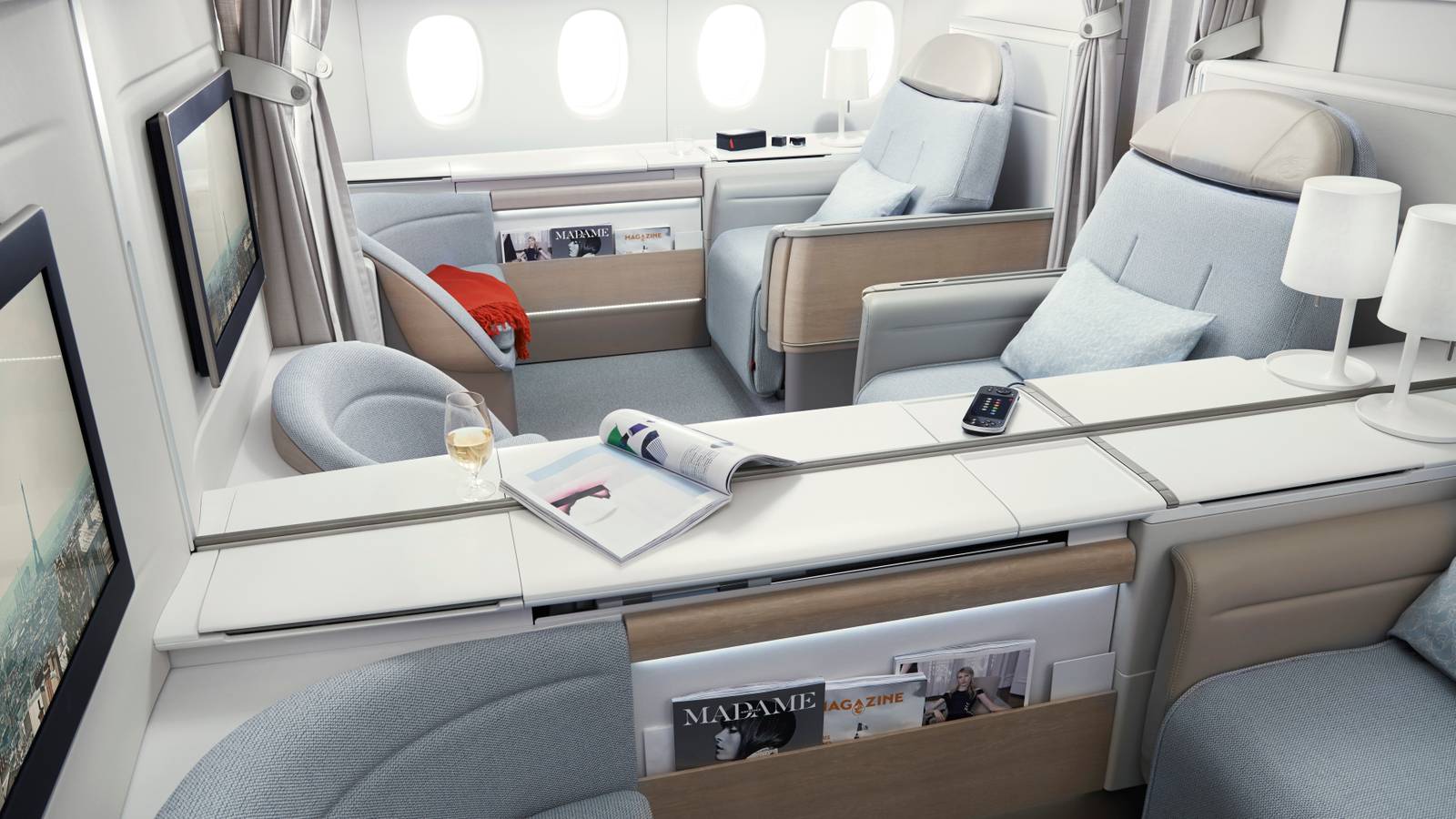 Pictures: Air France Teases New First Class Seat Design