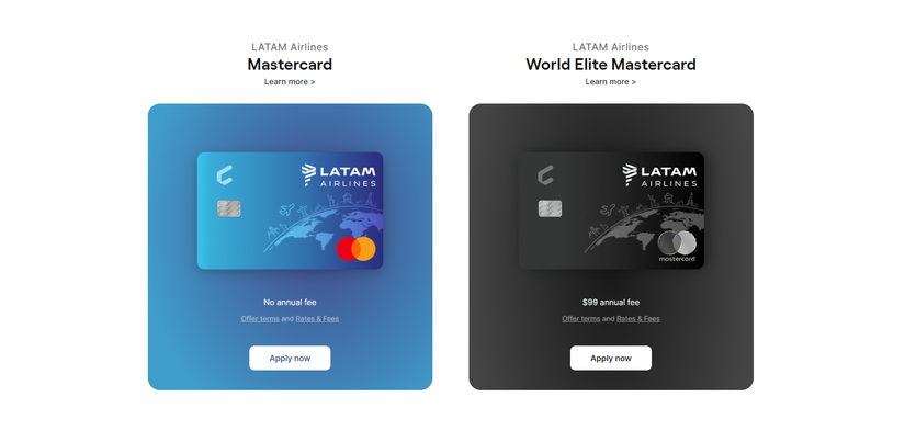 LATAM Partners With Cardless To Launch Co-Branded Rewards Credit Cards