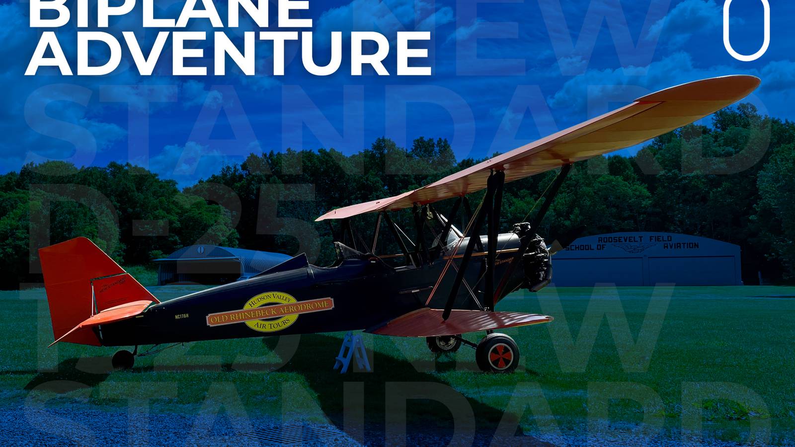 Biplane Adventure: Flying On A 1929 New Standard D-25