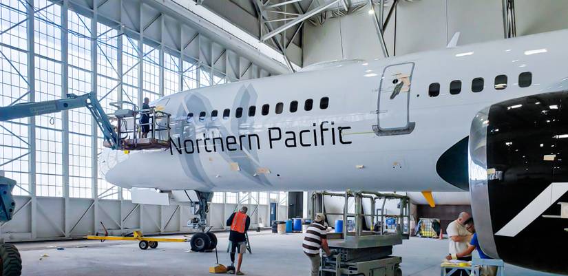 Exclusive: Sneak Peek At Northern Pacific Airways’ Boeing 757 Cabin
