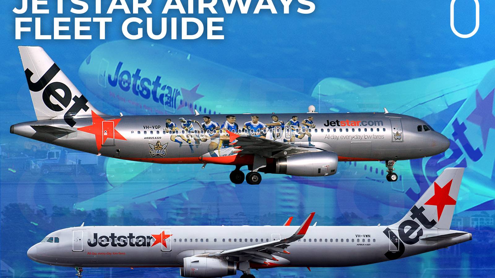 Silver And Orange: The Fleet Of Australia's Jetstar Airways