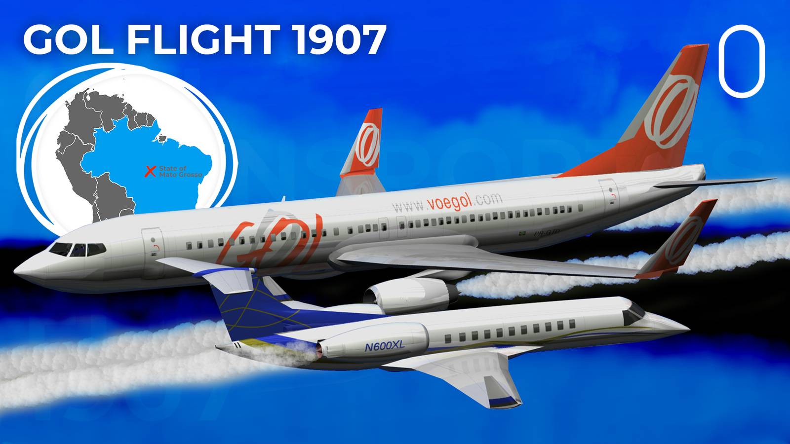 16 Years Ago Today A GOL Boeing 737 Collided With An Embraer Legacy 600 ...