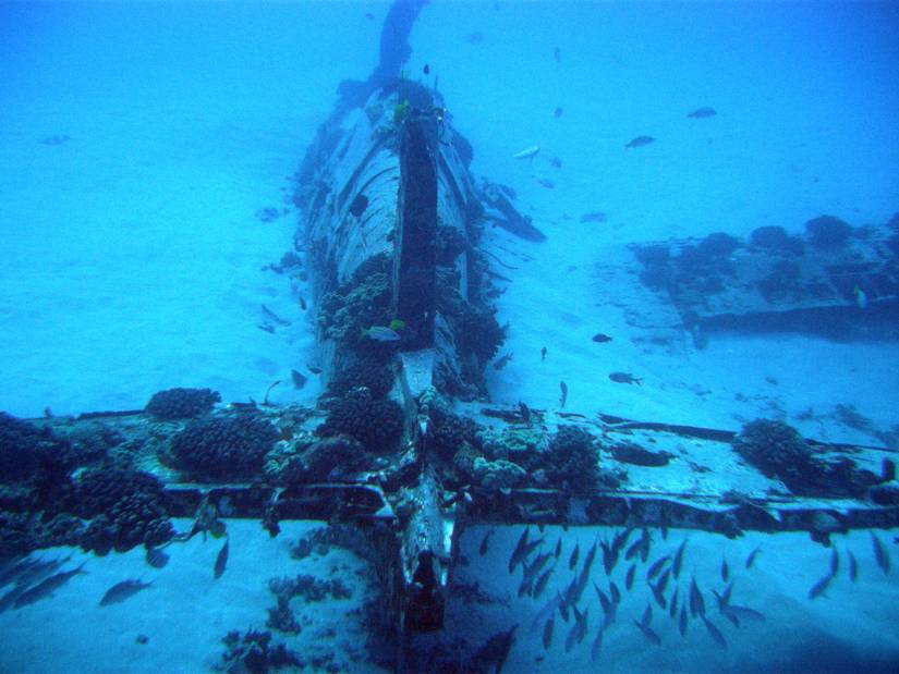 sunken planes