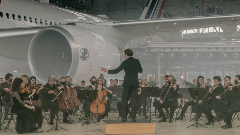 Air France Copies Lufthansa With Airbus A350 Orchestra Stunt