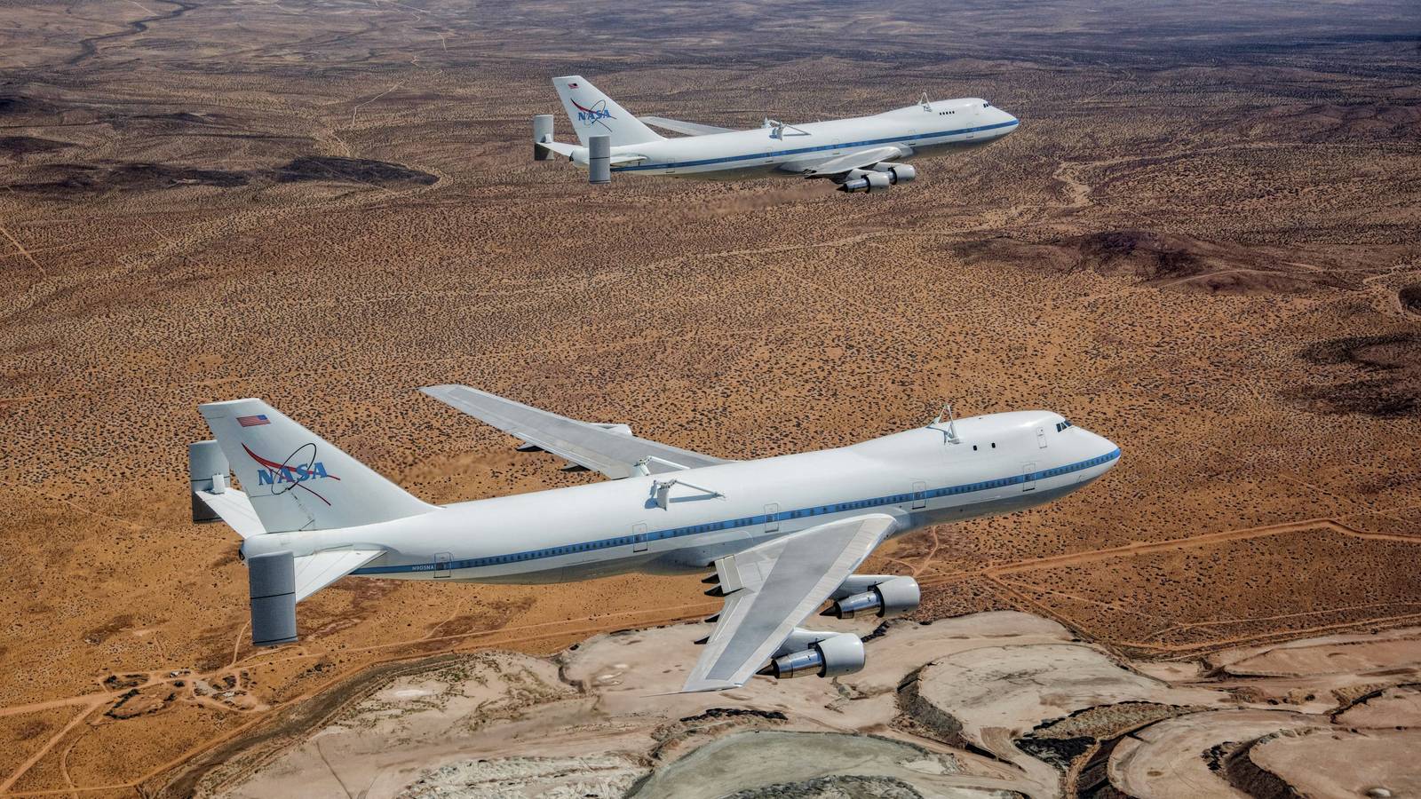The Story Of NASA's Boeing 747 Shuttle Carrier Aircraft