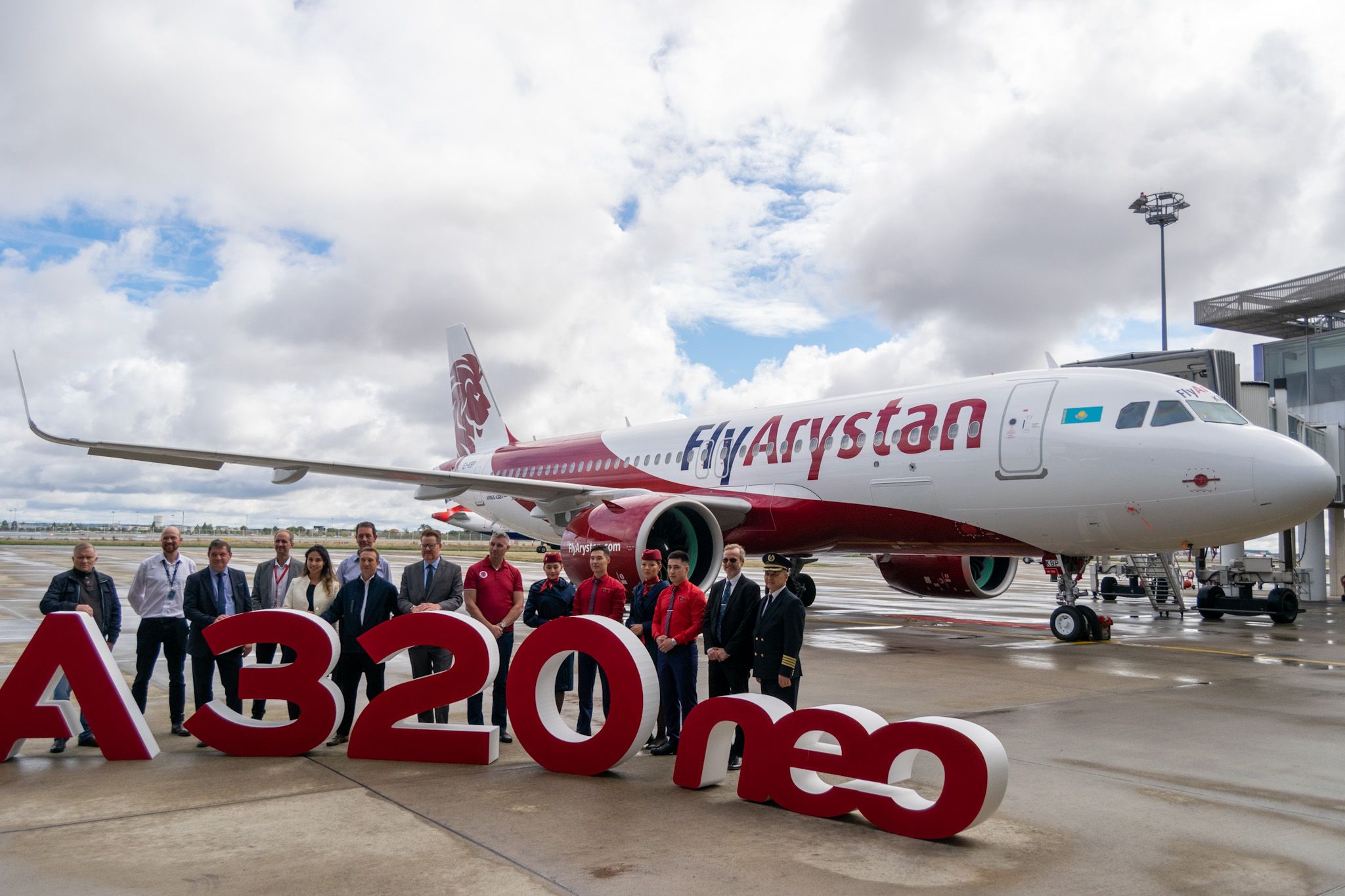 FlyArystan Celebrates The Delivery Of Its 1st Brand New Airbus A320neo