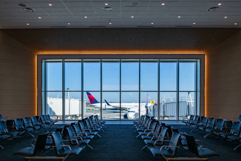 First Look: Delta Air Lines Brand New Terminal 3 At Los Angeles ...
