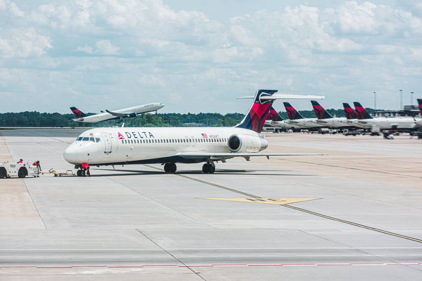 Delta Air Lines' Fleet In August 2023