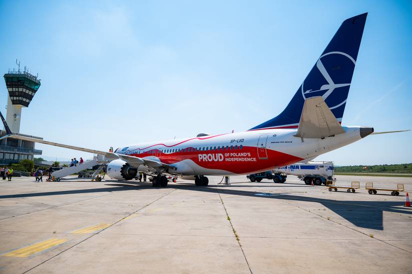 LOT Polish Airlines Takes 6 Boeing 737 MAX Planes From ALC