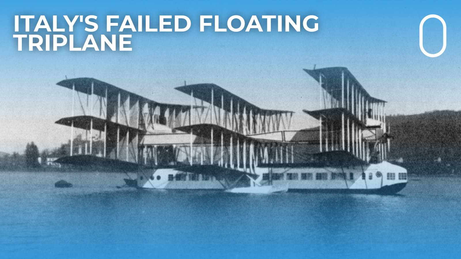 The Caproni Ca.60: Italy's Failed Floating Triplane