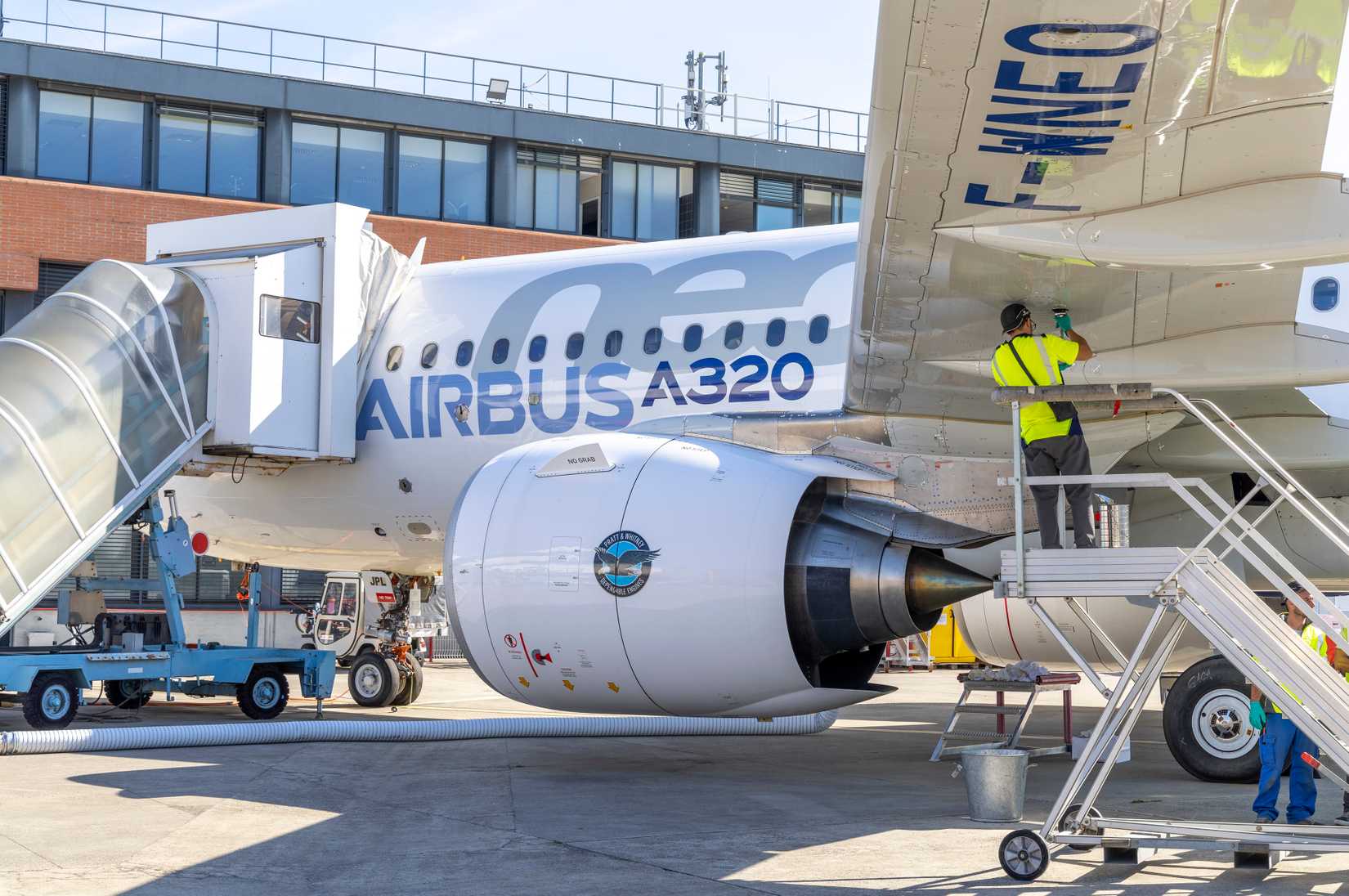Do Smaller Jet Engines Spin Faster Than Larger Ones?