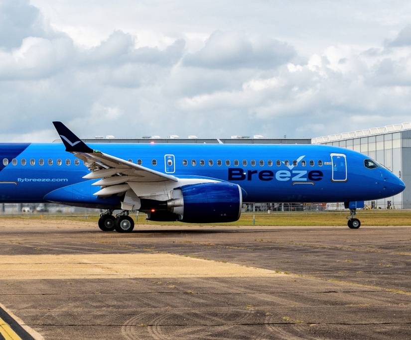 Breeze Begins Airbus A220 Flights To Cincinnati