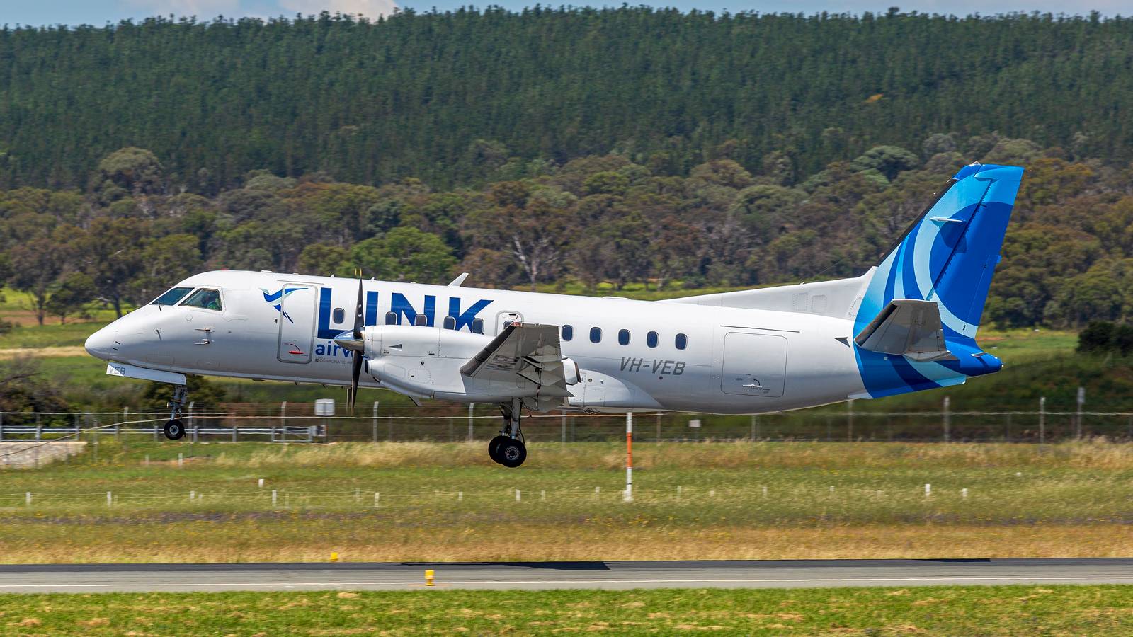 Bizarre: Link Airways Saab 340 Fuselage Punctured By Ratchet Strap