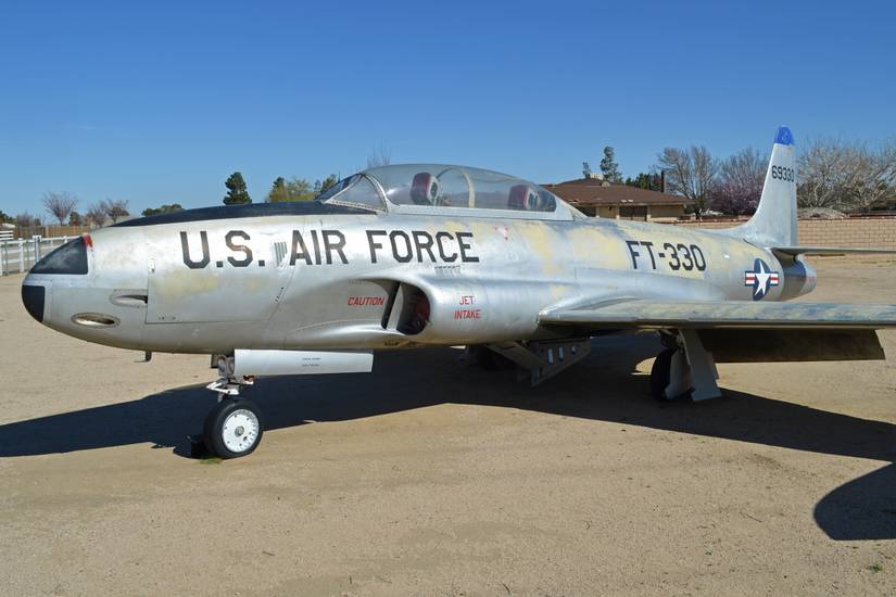 Kittens Born Inside Historic Lockheed T-33 Shooting Star Cockpit