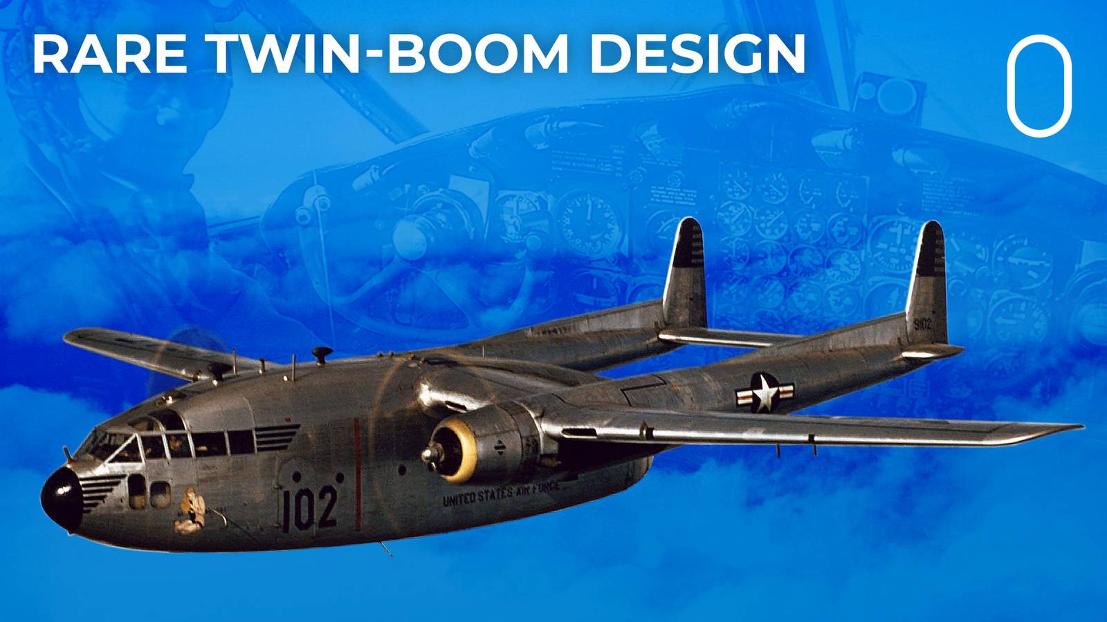 The Story Of Fairchild's Twin-Boom C-119 'Flying Boxcar' Transport Aircraft