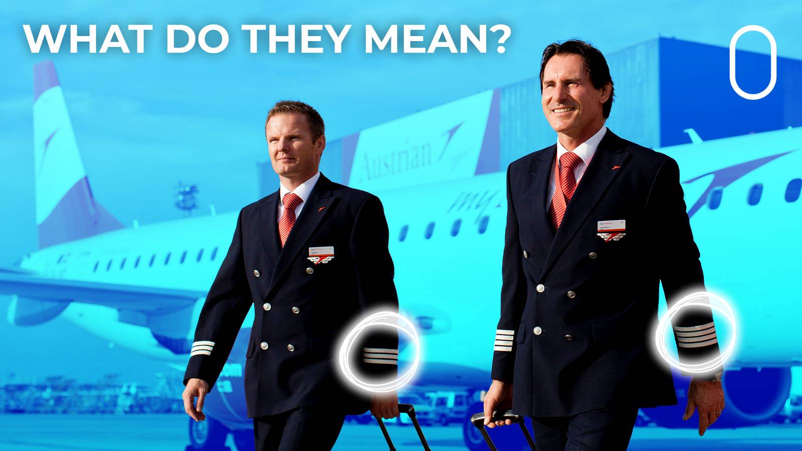 What Do The Stripes On A Pilot's Uniform Represent?