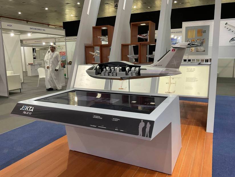 Swiss Startup Jekta Unveils Its All-Electric Seaplane