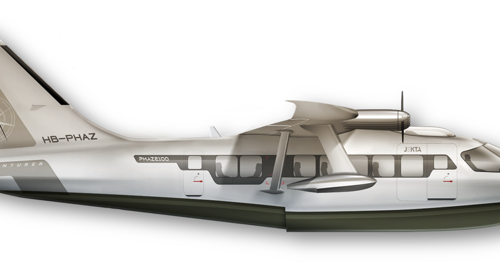 Swiss Startup Jekta Unveils Its All-Electric Seaplane