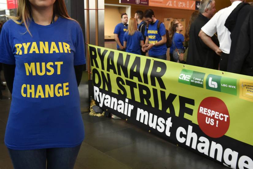 Ryanair's Passenger Numbers Drop Sharply As Winter Approaches