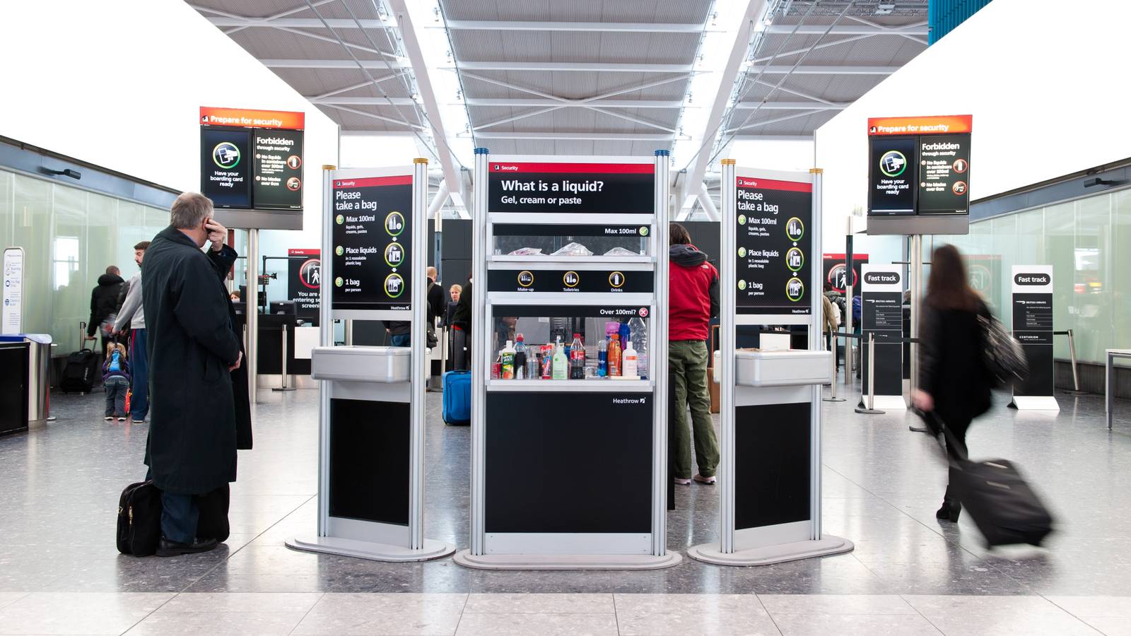 CT Scanners Will Allow UK Airports To Relax The 100ml Liquid Rule