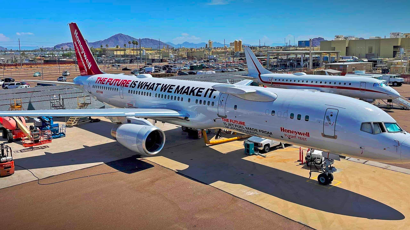 A Look At Honeywell's Bizarre Boeing 757 Flight Test Aircraft