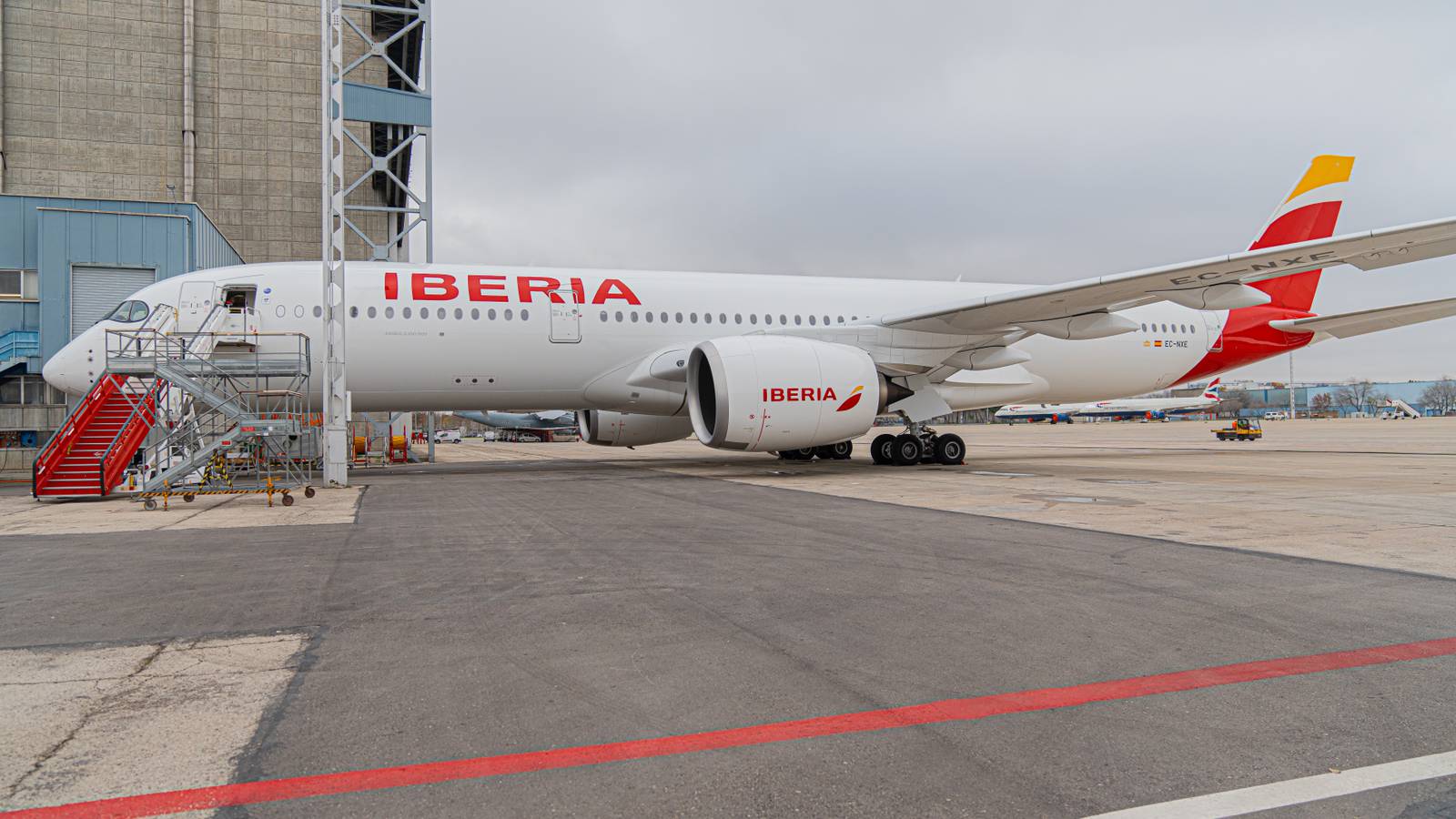Iberia Launches Its New Airbus A350 Cabin In Madrid