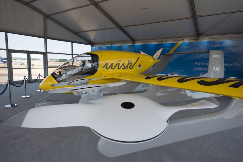 The Power Chain Efficiency Of An Electric Aircraft