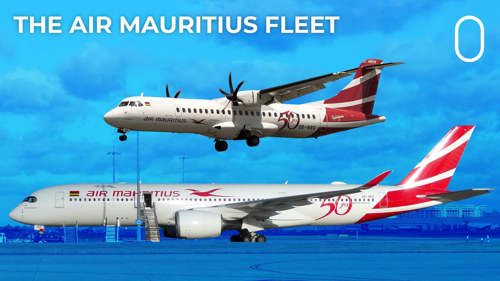 Three Aircraft Types: The Air Mauritius Fleet In 2022