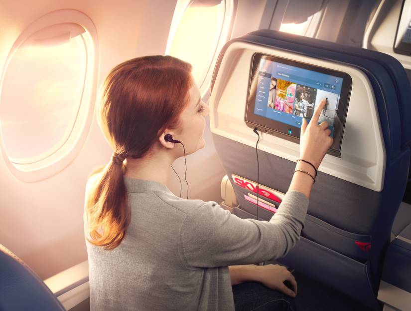 Delta Air Lines Announces 'Delta Sync' - A New IFE System