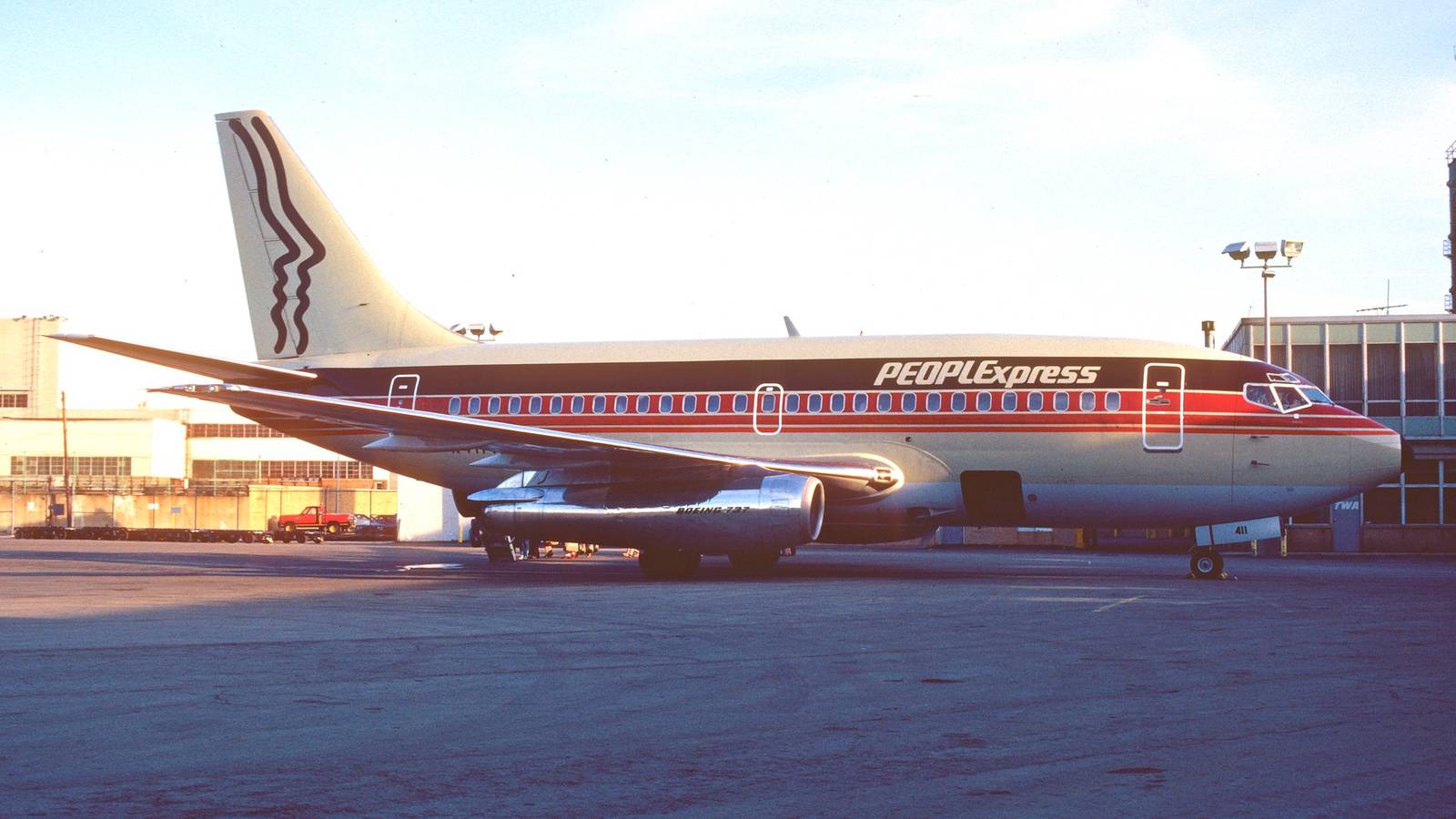 Which Aircraft Types Did People Express Airlines Fly?