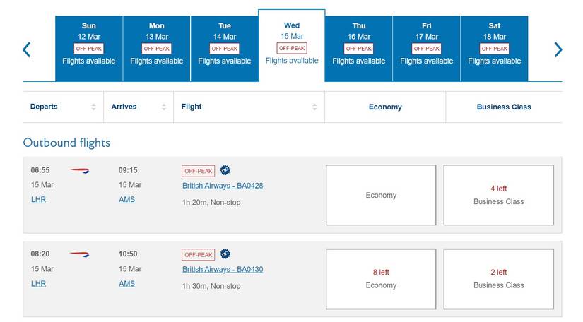 How To Spend Avios With British Airways Executive Club