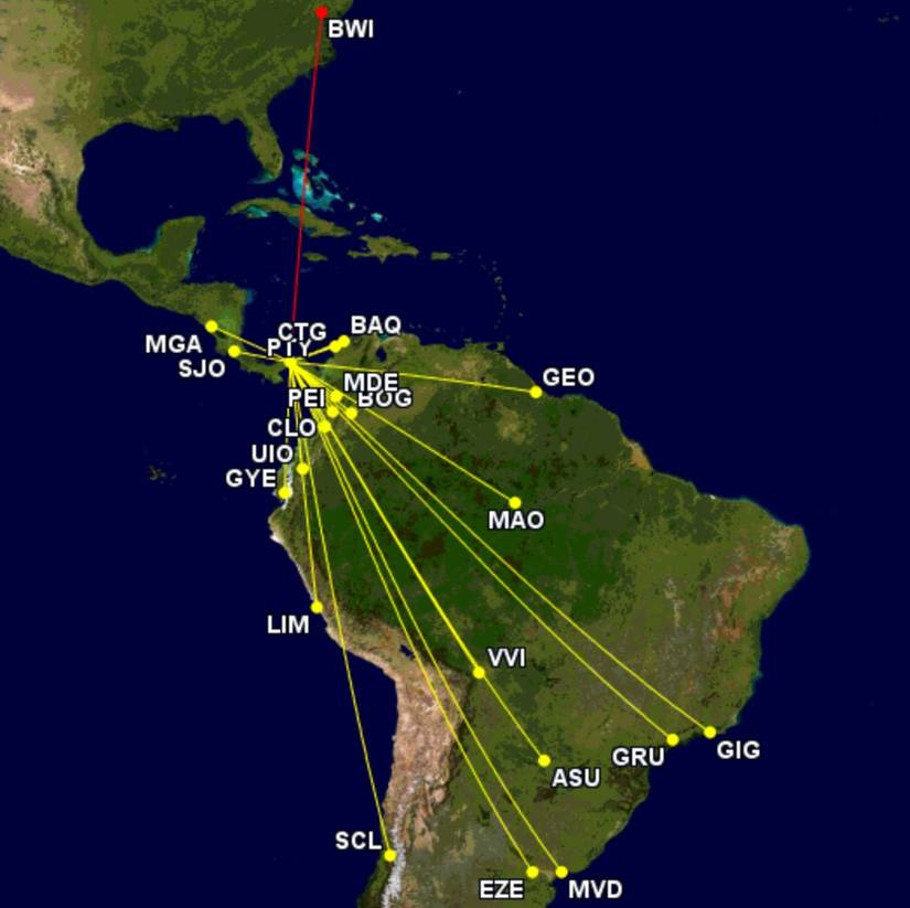 That Makes 14: Copa Airlines Begins Baltimore As Next United States Route