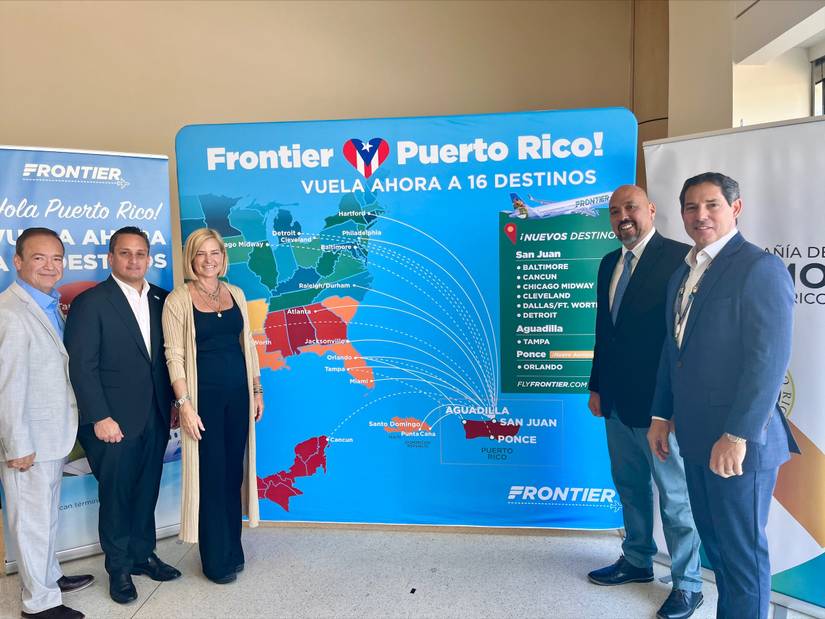 Frontier Airlines Launches Eight New Routes To Puerto Rico