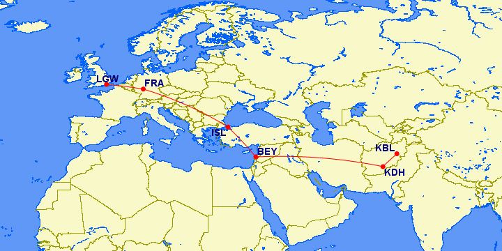 Fog & False Flap Adjustments: The Story Of Ariana Afghan Airlines ...