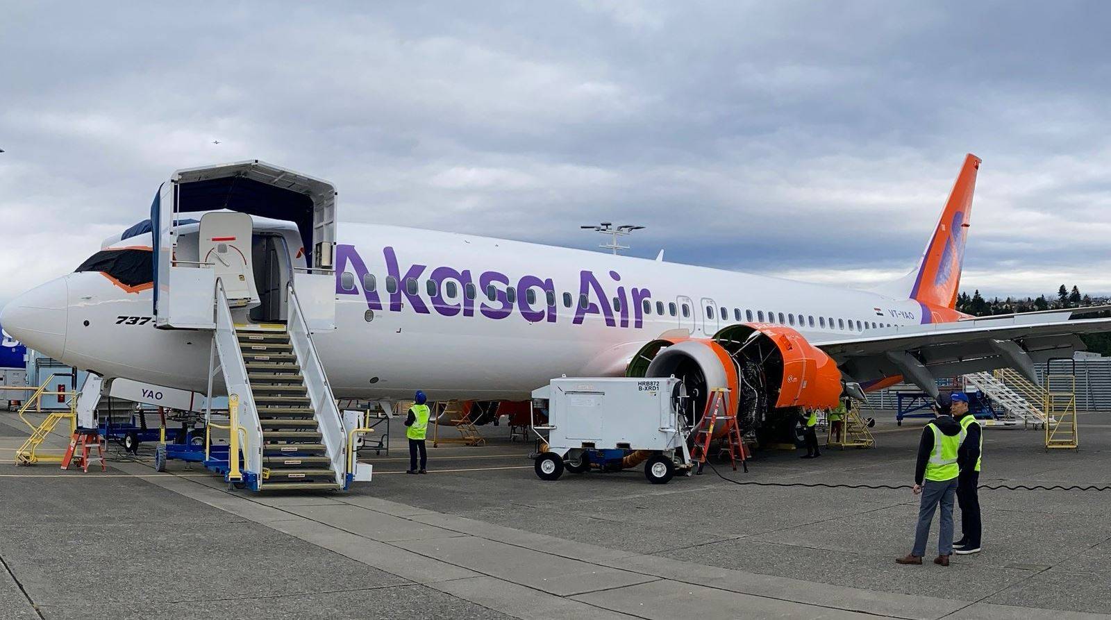 India's Akasa Air Receives 5 Boeing 737 MAXs From Avolon