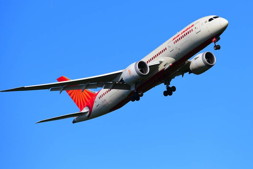 Air India Boeing 787 Bursts Tire While Departing Delhi
