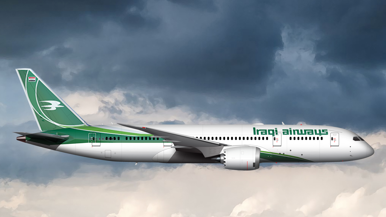 First Boeing 787-8 For Iraqi Airways Spotted In Livery