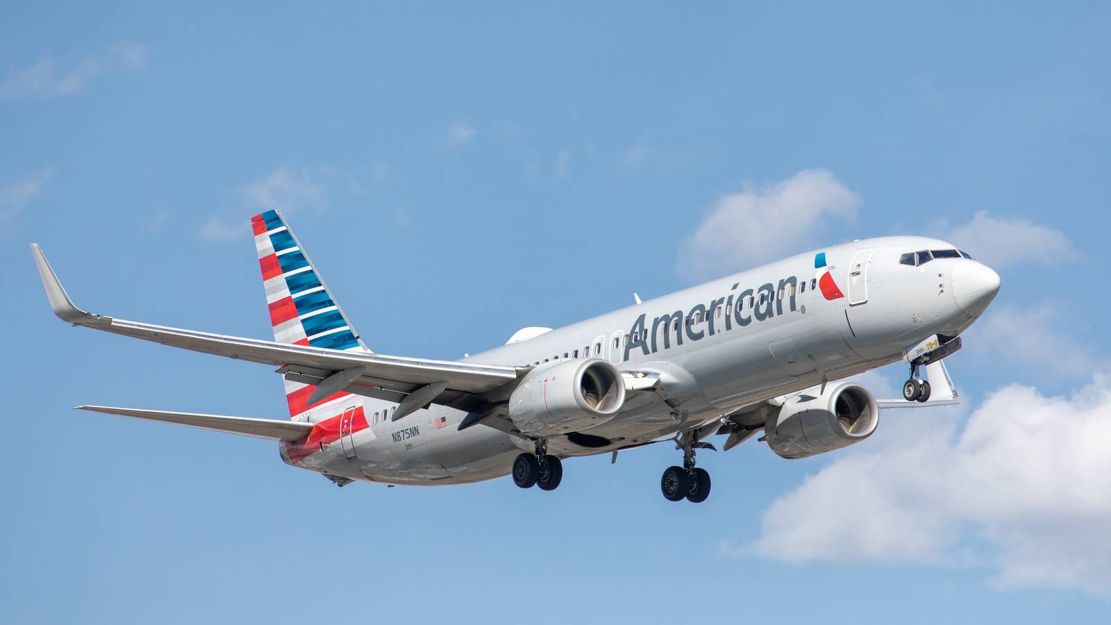 American Airlines Boeing 737 Engine Flames Out After Bird Strike