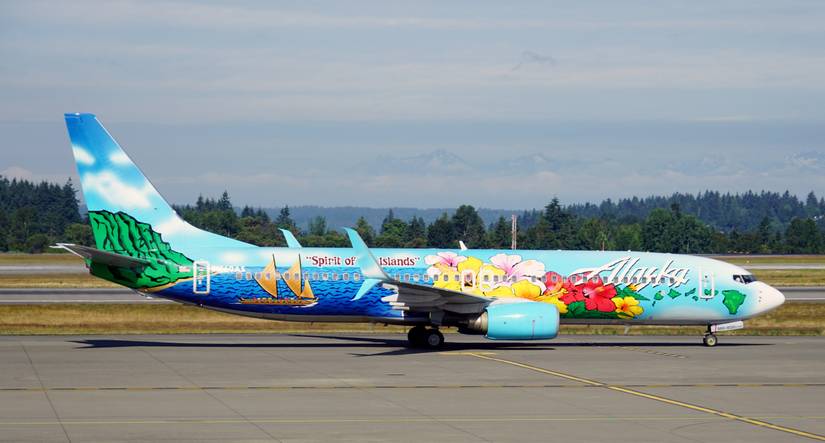 Alaska Airlines Has Commissioned A New Hawaiian Aircraft Livery