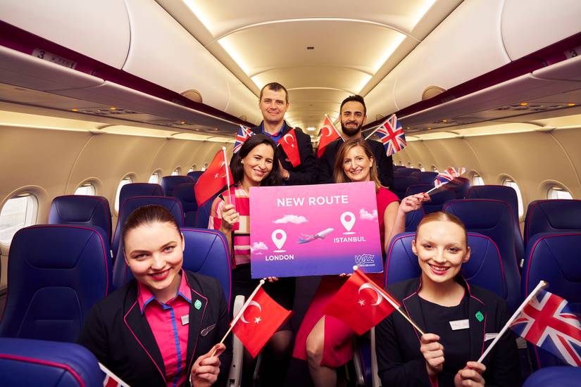 Wow: London-Istanbul Has Up to 24 Daily Flights This Summer