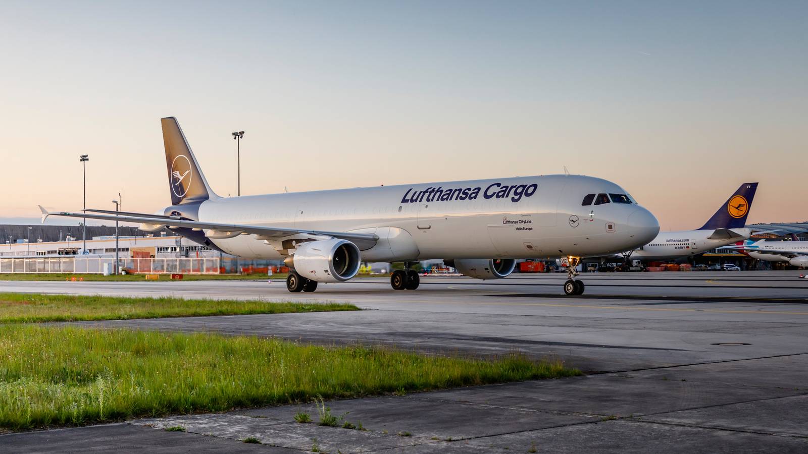 Lufthansa Cargo Takes Delivery Of A 3rd Airbus A321 Converted Freighter