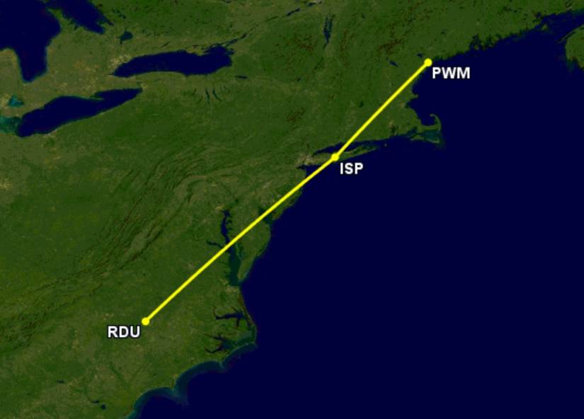 Breeze Airways Adds Islip Flights To Portland & Raleigh Durham