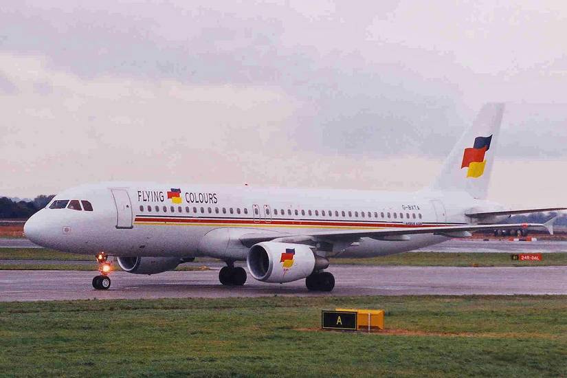 flying colours plane