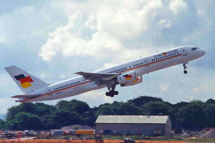 flying colours plane