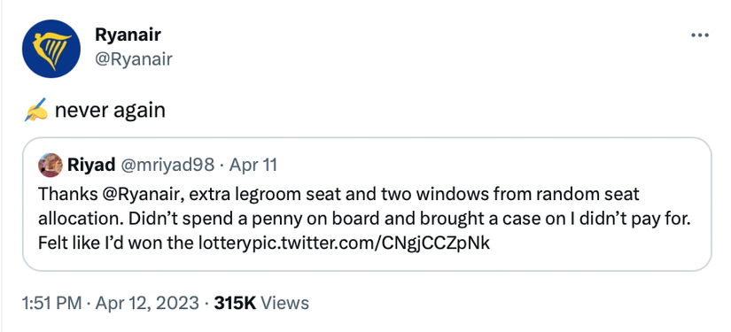 Controversial Yet Entertaining: Examining Ryanair's Social Media Strategy