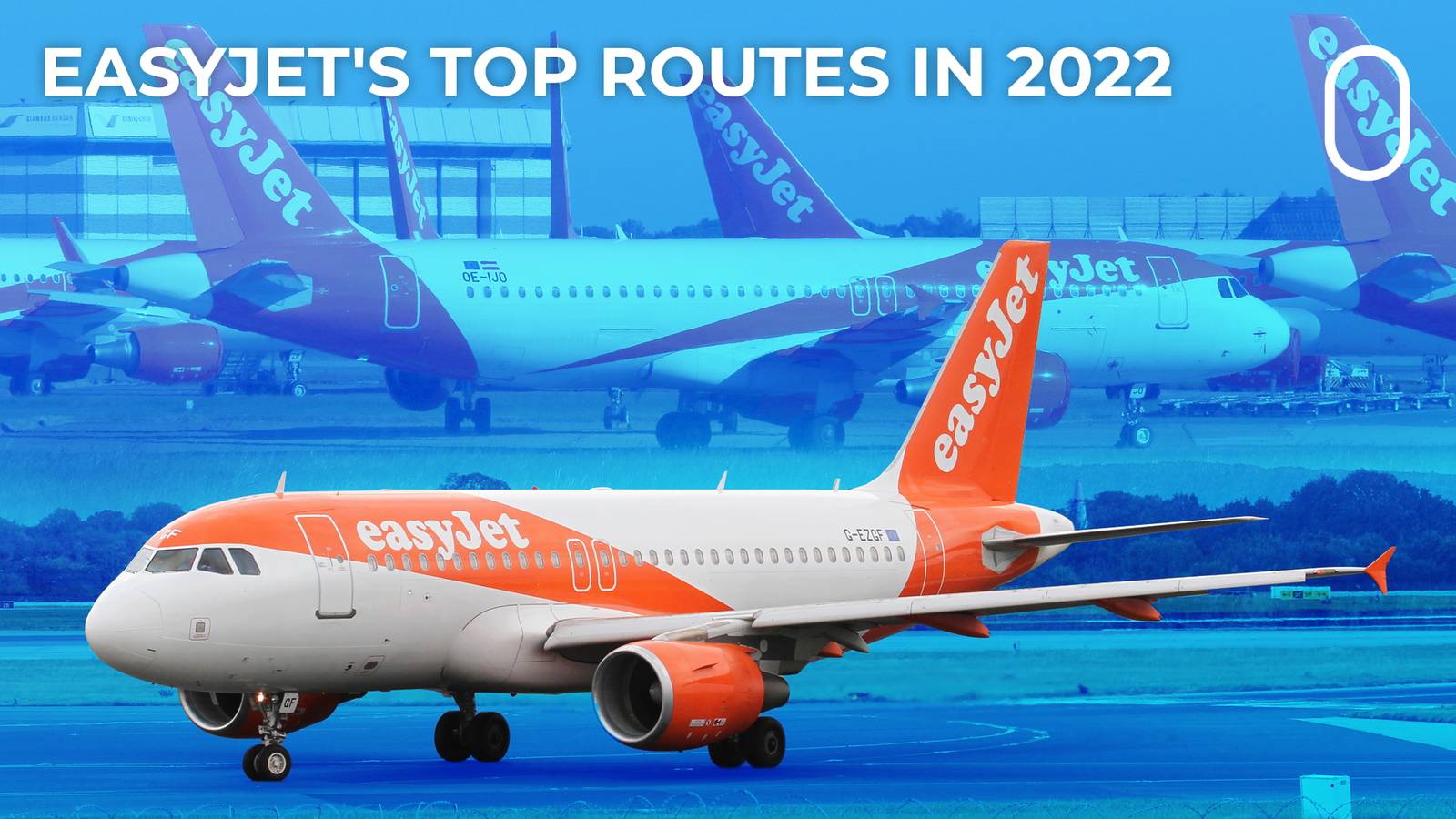 What Were easyJet's Top Routes By Available Seat Kilometers Last Year?