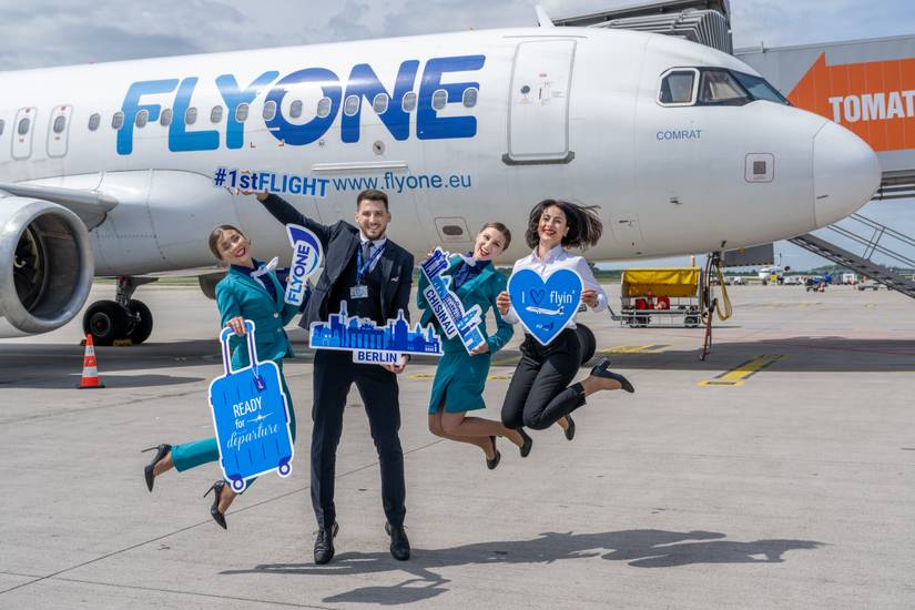 Moldovan Low-Cost Carrier FlyOne Opens New Chișinău-Berlin Route